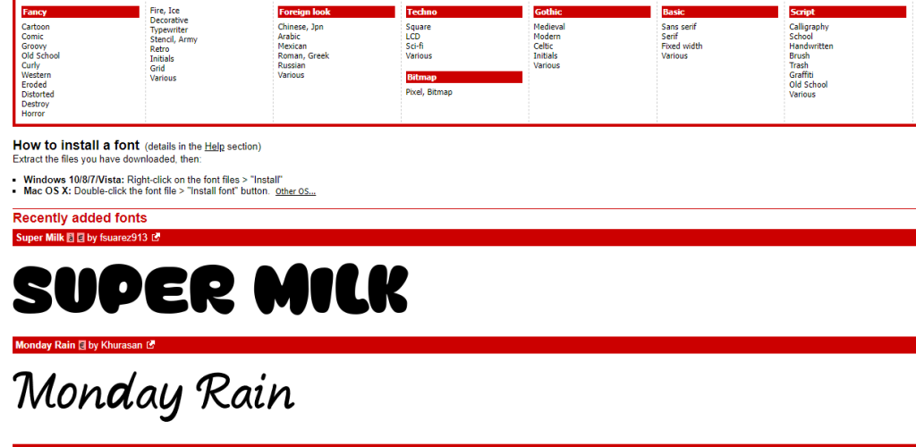 Ücretsiz Font Bulma Siteleri | inetmar Hosting & Teknoloji Blog Haber ...
