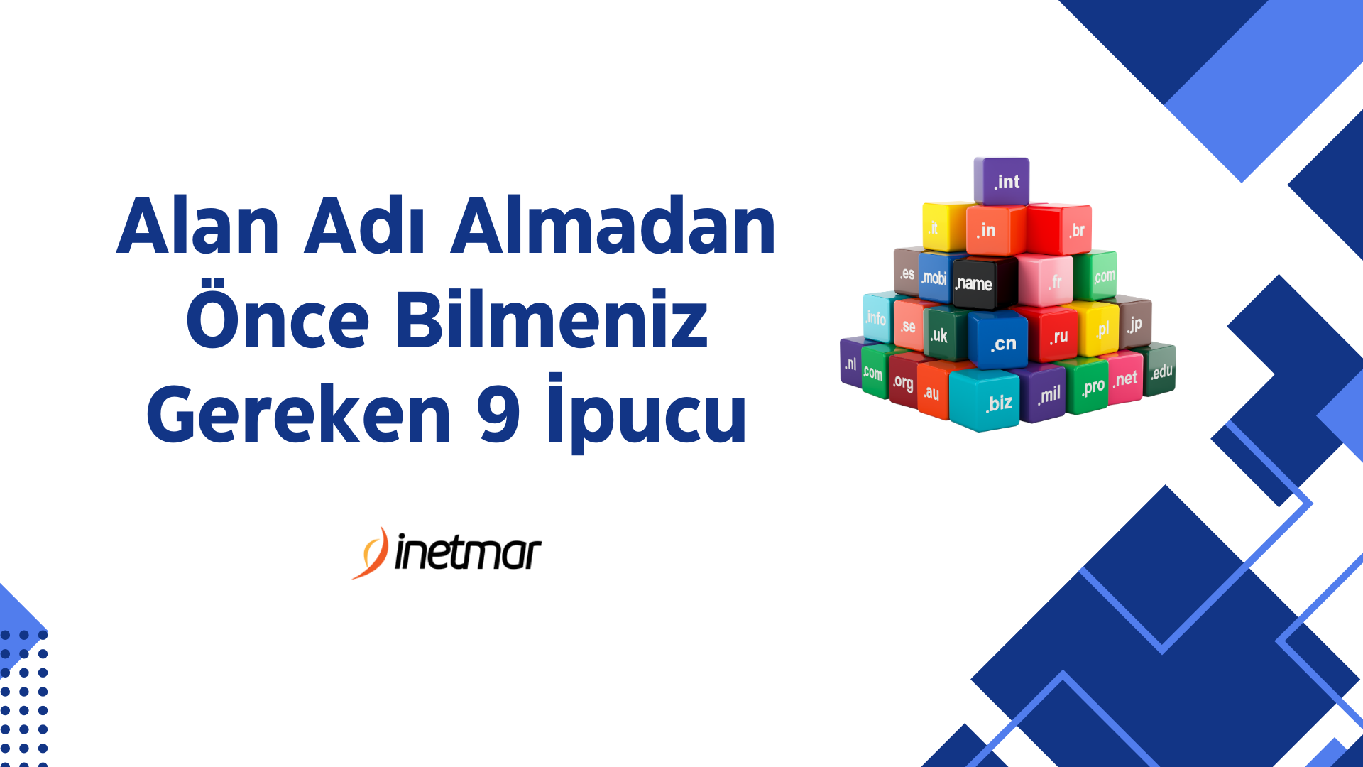 Alan Adı Almadan Önce Bilmeniz Gereken İpuçları