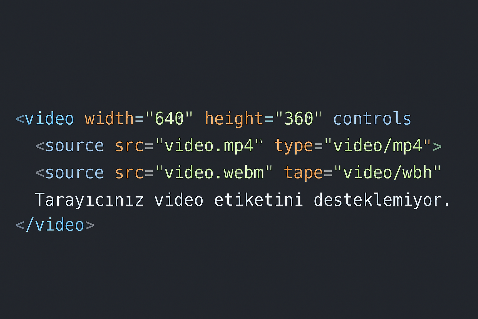 HTML Video Ekleme İşlemi Nasıl Yapılır? - inetmar Hosting & Teknoloji Blog Haber Sayfası